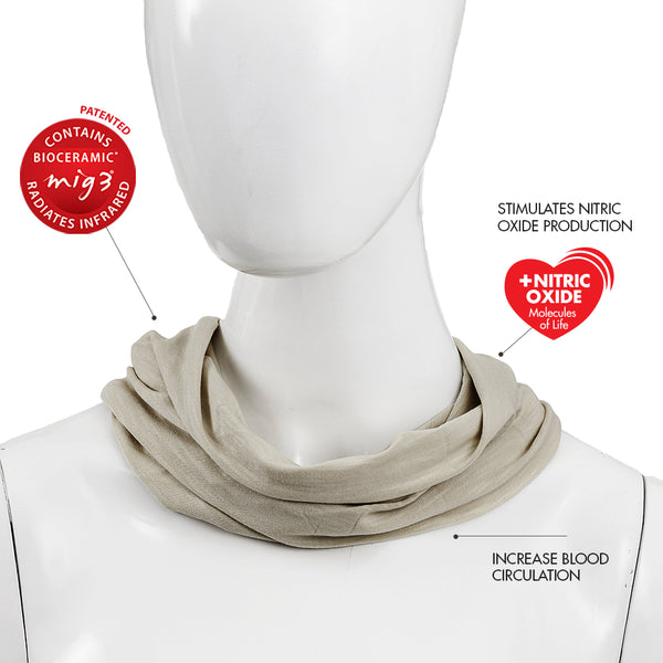 Invel® Active Mini Scarf 100x36 with Bioceramic MIG3® Far-Infrared ...